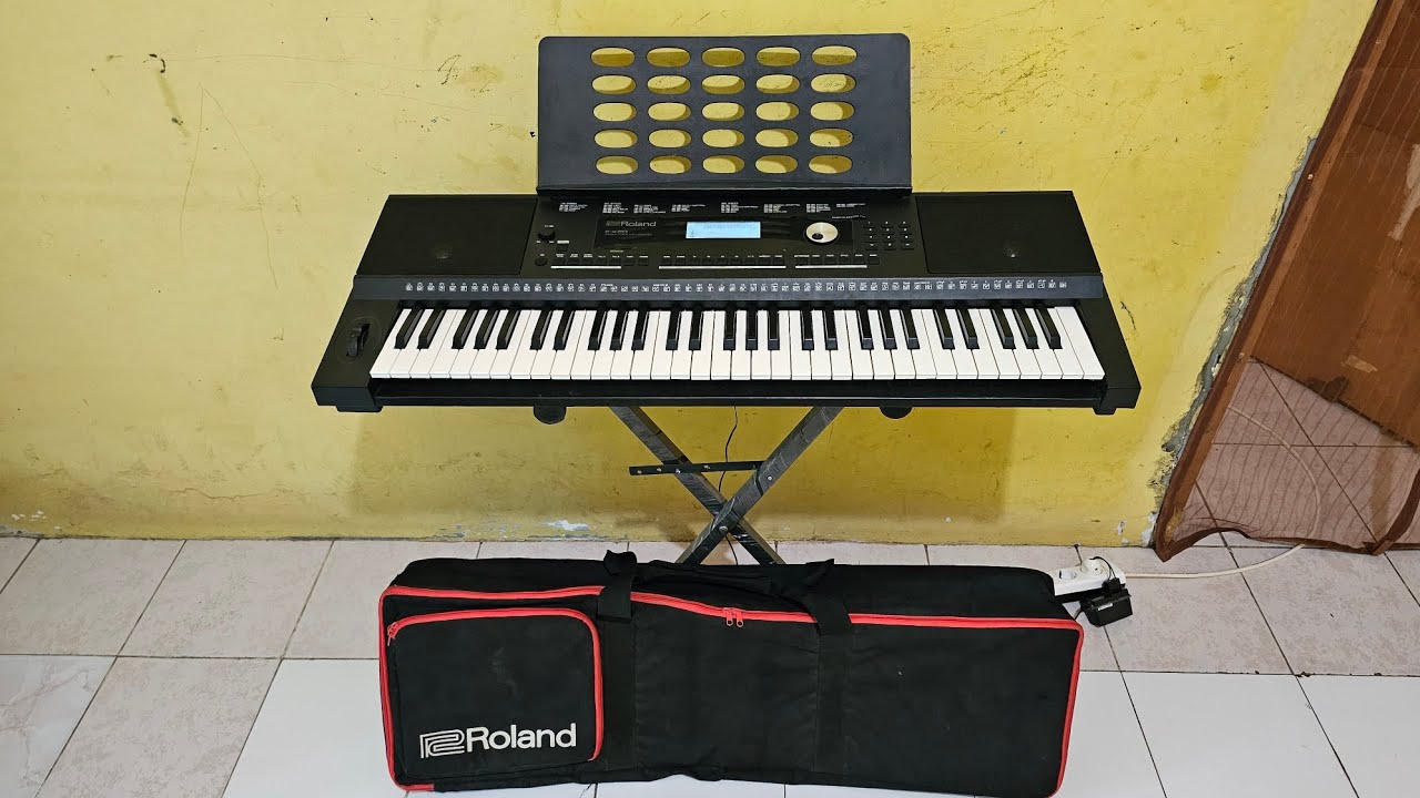 TerJual keyboard roland E-X20 - YouTube