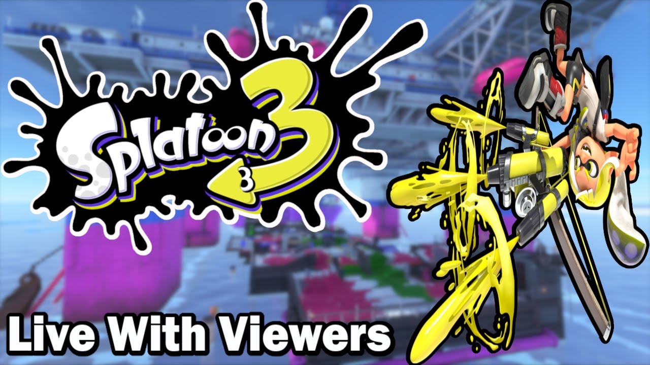 Splatoon 3 Live With Viewers Volume 12 - YouTube