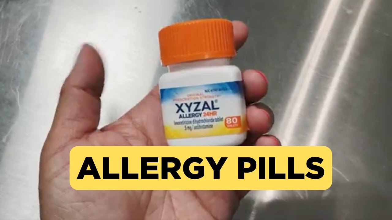 Xyzal Allergy Pills Review: I wish I knew - YouTube