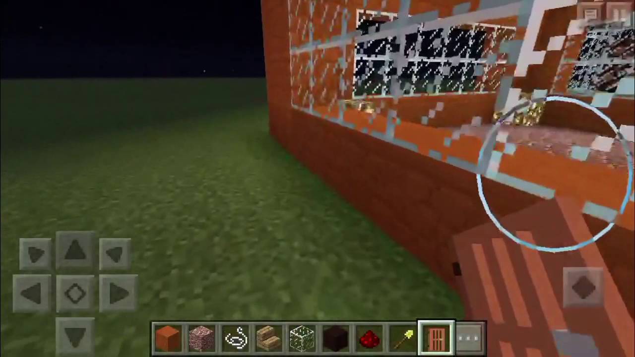 MINECRAFT PE : DEUXIÈME MAISON : Granite et grès rouge - YouTube
