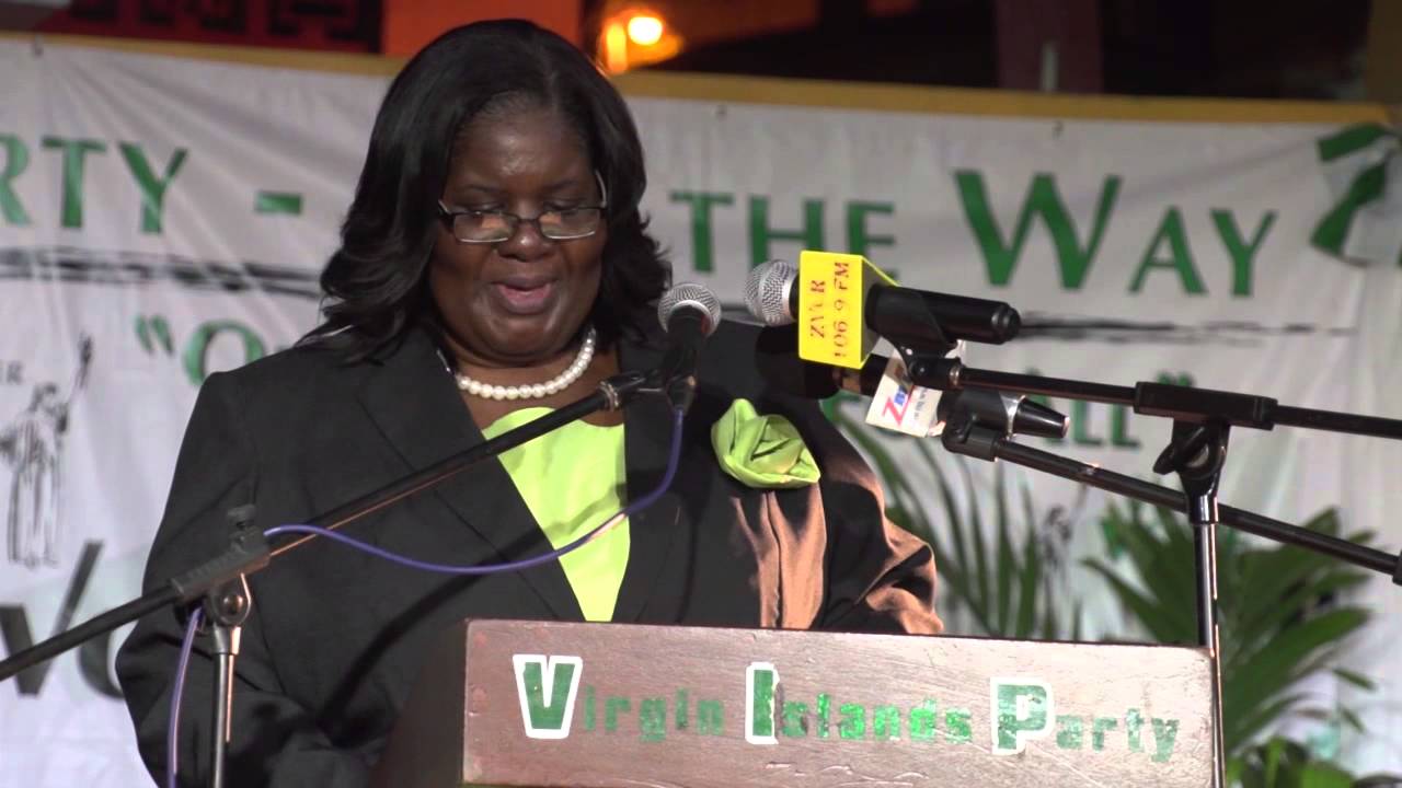 VIP's Oleanvine Pickering - Maynard to make history in the BVI - YouTube