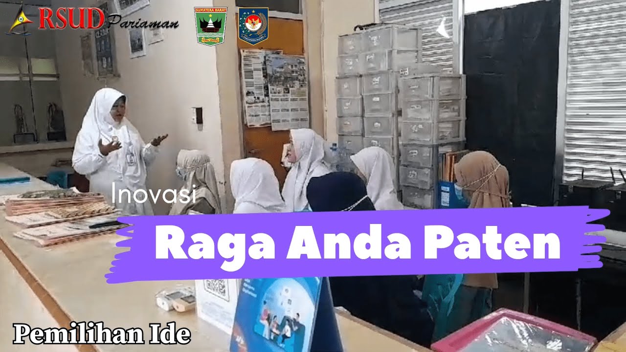 RAGA ANDA PATEN || INOVASI RSUD PARIAMAN - YouTube