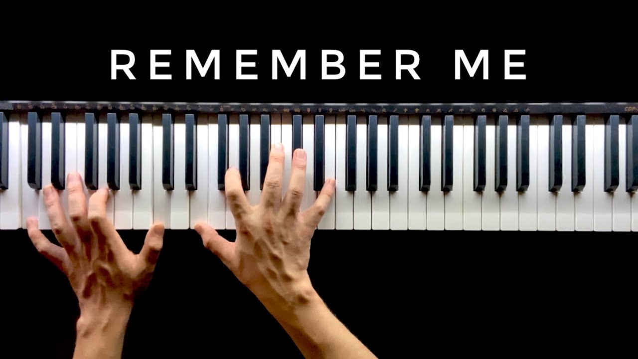 OST Coco - Remember me piano cover. - YouTube