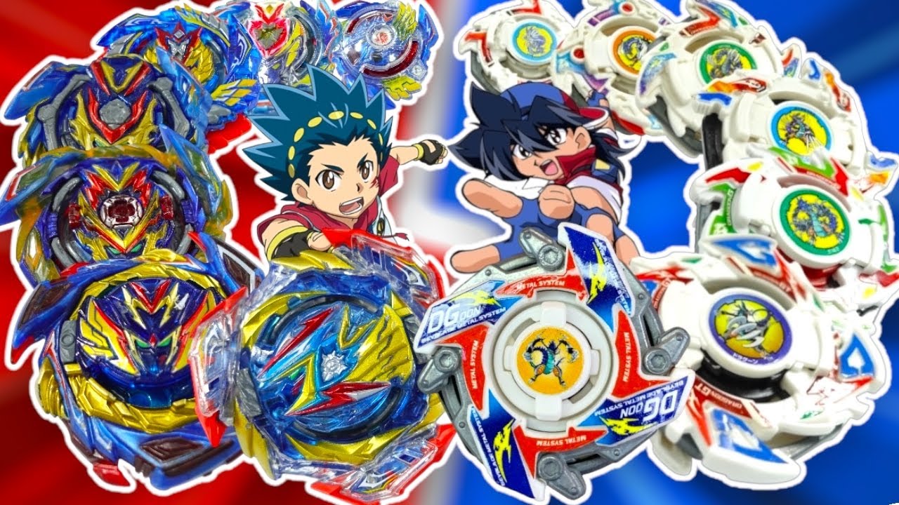 ALL DRAGOON BEYS vs ALL VALKYRIE/VALTRYEK BEYS | Tyson VS Valt ...