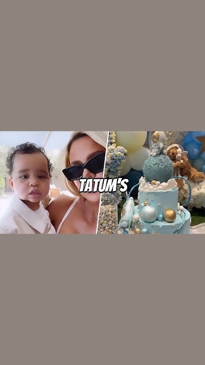 Inside Khloé Kardashians Epic Birthday Bash For Son Tatum Youtube