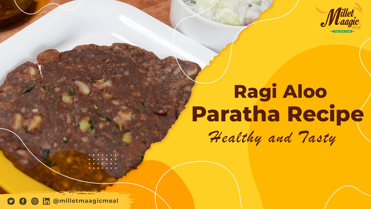Ragi Aloo Paratha Recipe | Healthy and Tasty - YouTube