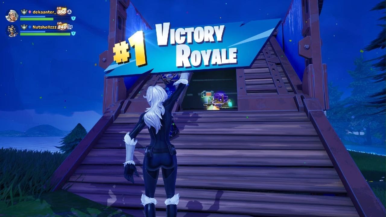Fortnite chapter 5 season 4 Ranked reload duo Win the Black cat ...