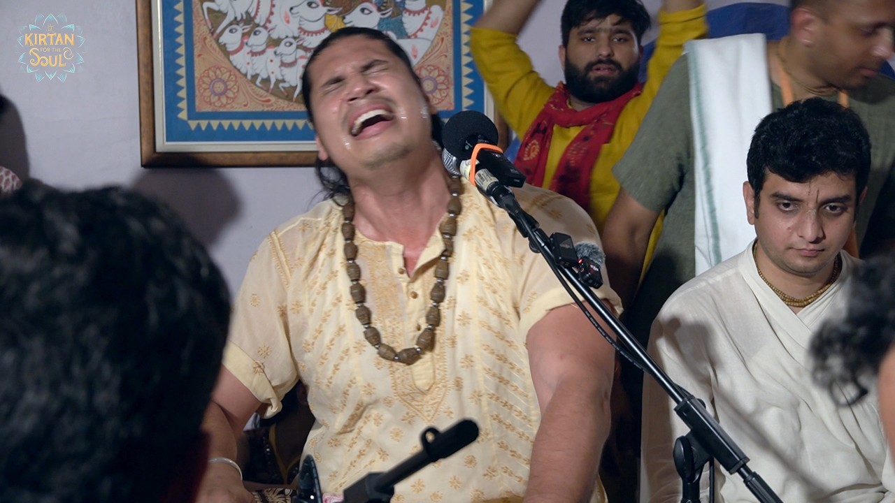 Hare Krishna ISKCON Kirtan || Haribhakti Leo Dey (REMASTERED SOUND ...