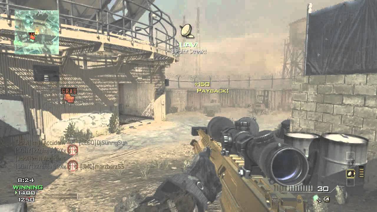xXninja_99Xx - MW3 Game Clip - YouTube