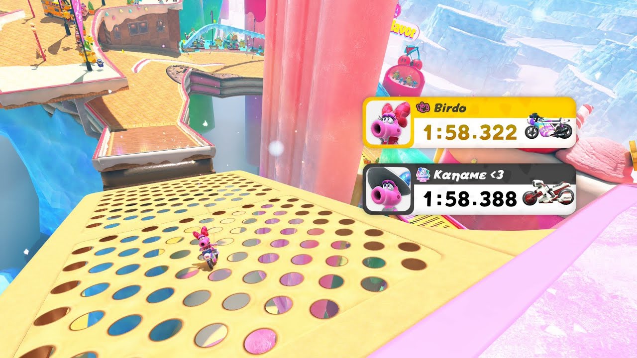 [WR] Sky-High Sundae - 1:58.322 - Draygo (Mario Kart World) - YouTube