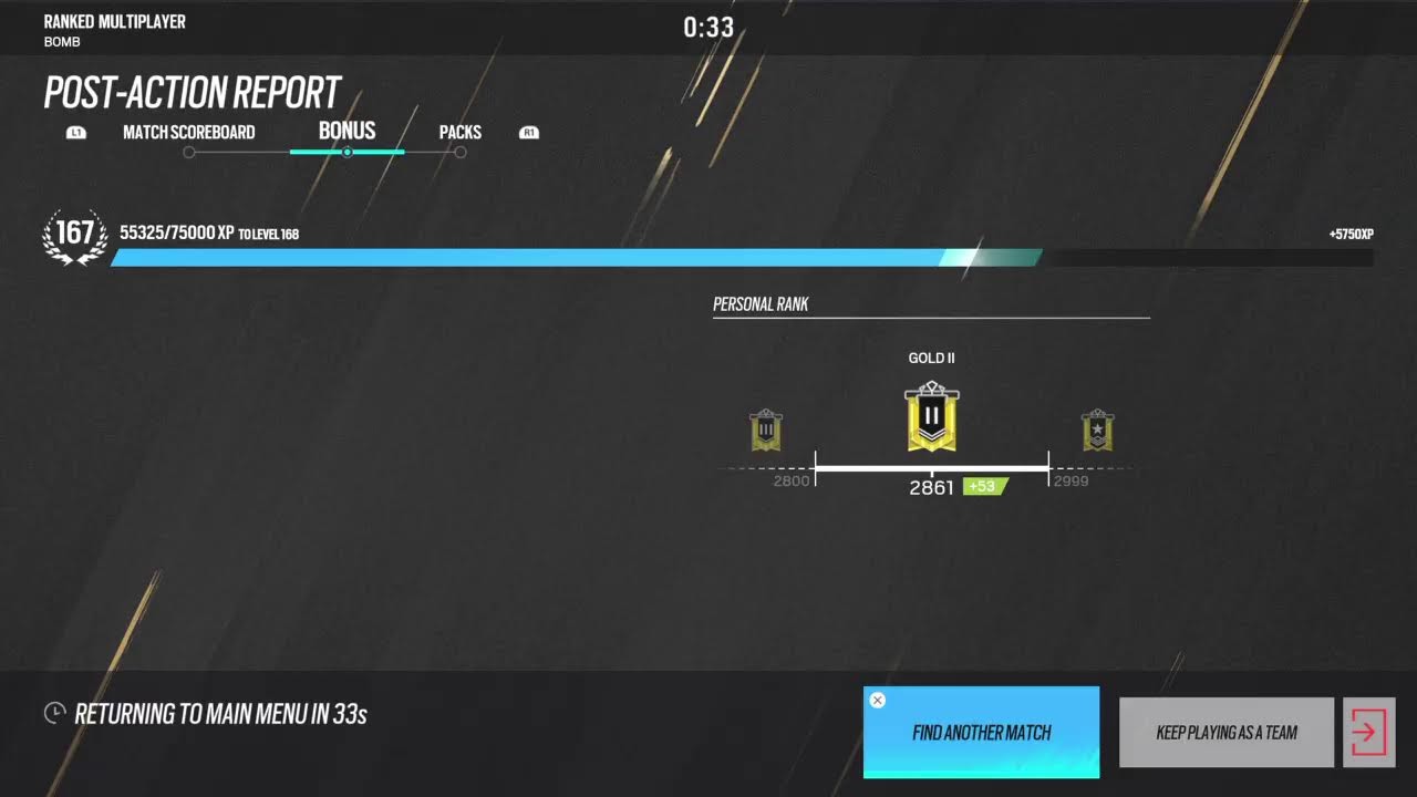 Rainbow Six Siege - Ranked (GOLD LOBBY) - YouTube