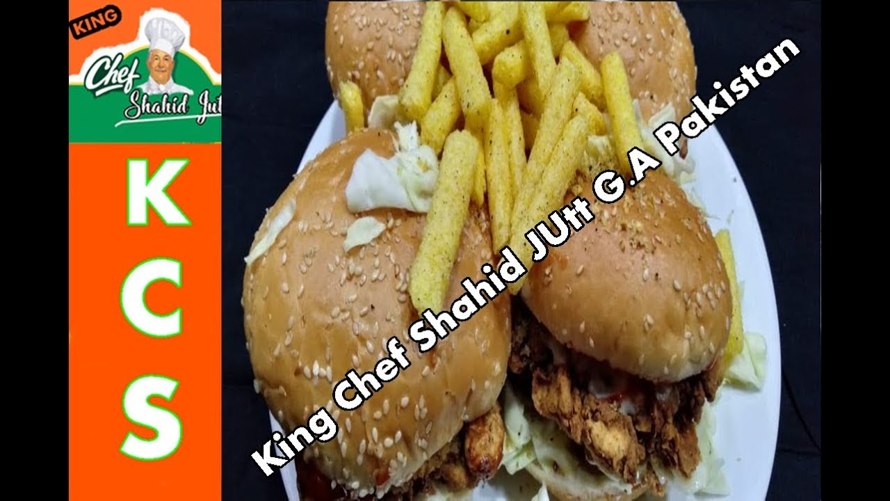 Fish Zinger ( King Chef Shahid Jutt G.A Pakistan ) - YouTube