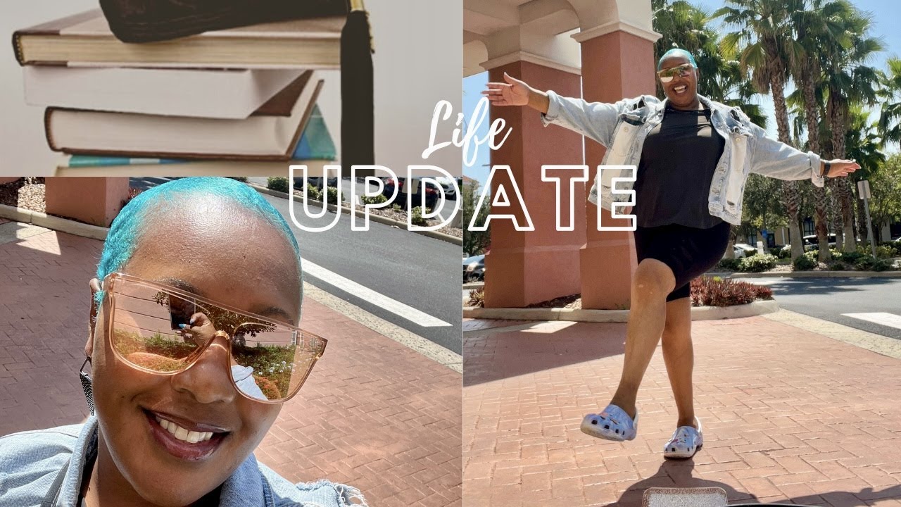 LIFE UPDATE| PURPLE TO BLUE HAIR| SUMMER VACATION 2023| POST GRAD ...