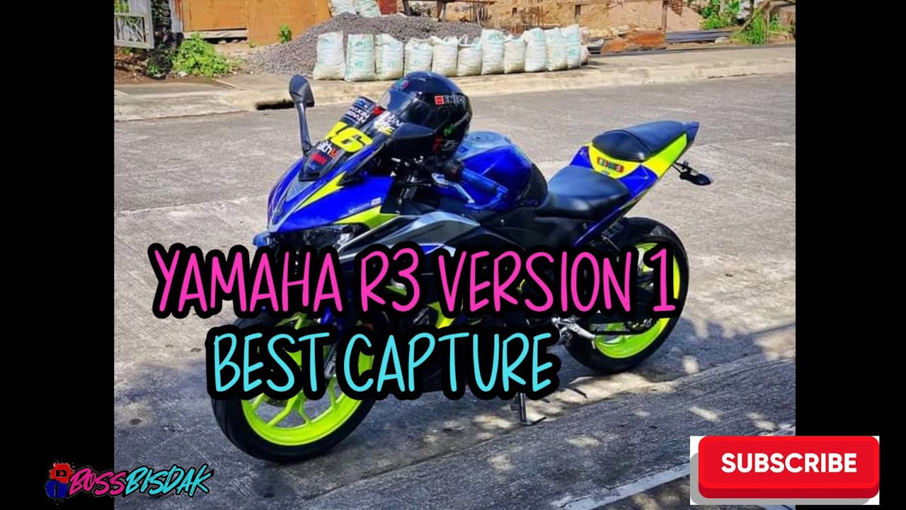BEST SHOTS OF YAMAHA R3 VERSION 1 - YouTube
