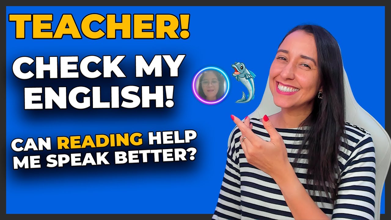 Correct my English Speaking! Can Reading Help Me Speak Better? - YouTube