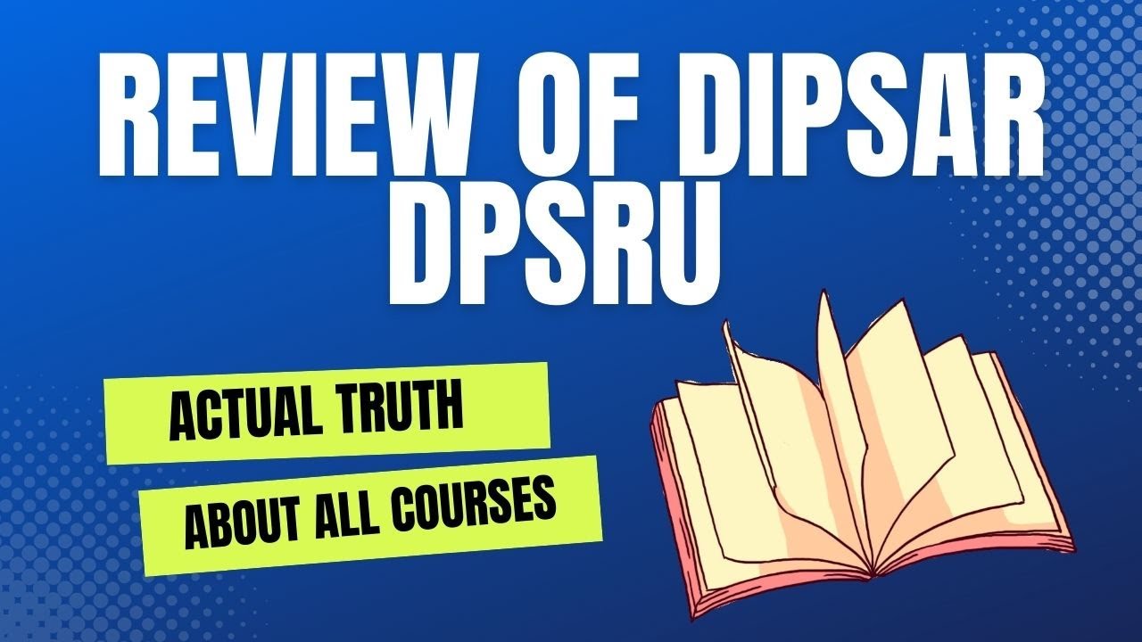 Review of DIPSAR & DPSRU Delhi - YouTube