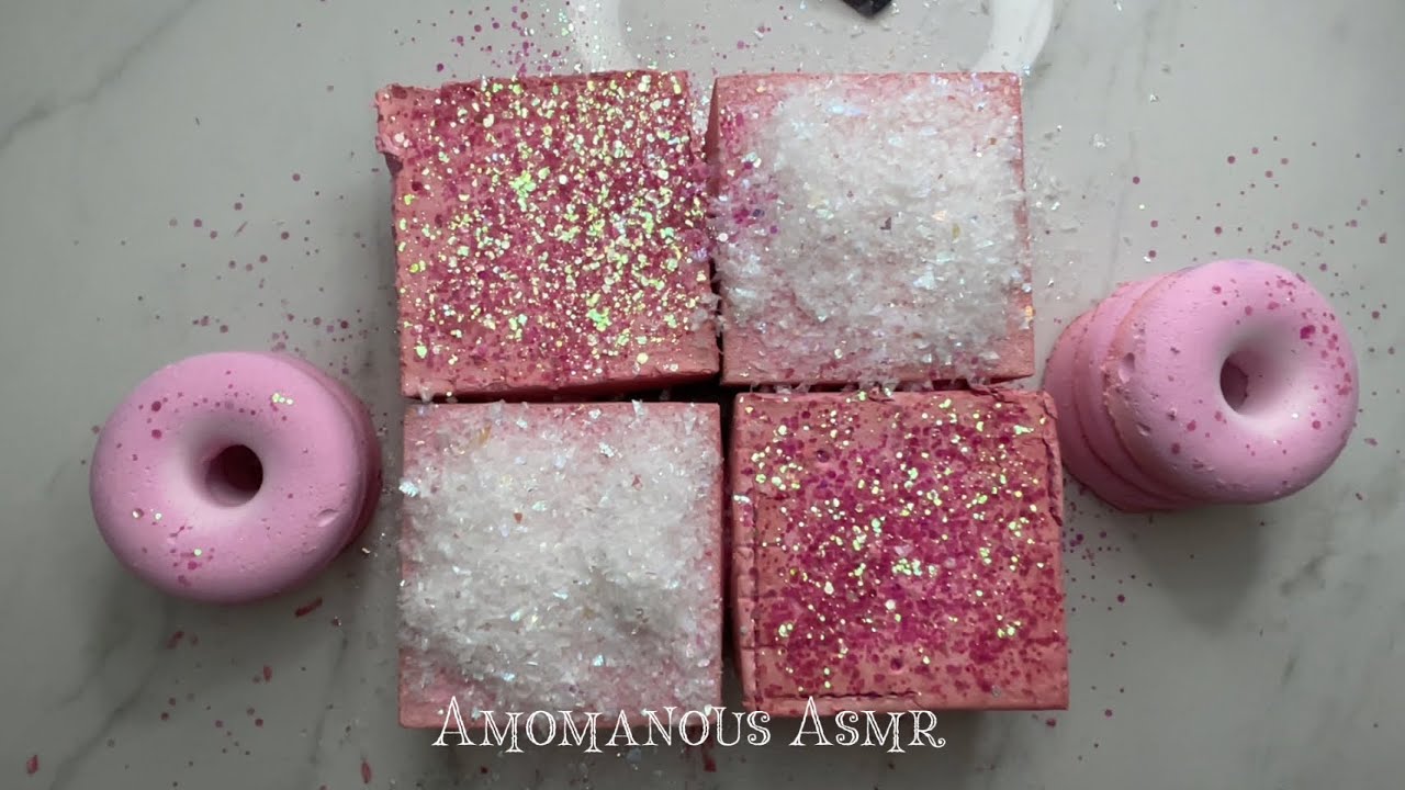 Thick blocks and donuts | Gym chalk ASMR - YouTube