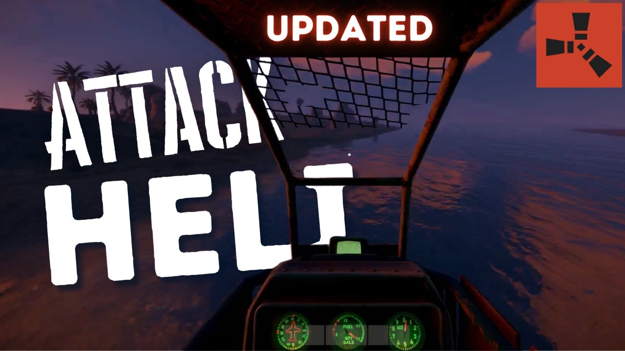 Rust’s Secret Superweapon - Attack Heli Pilot Weapon System - YouTube