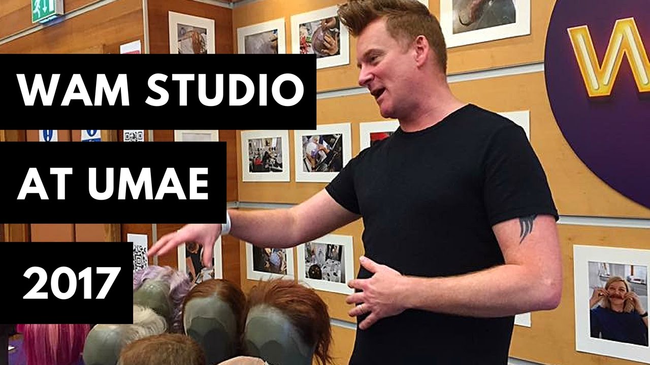 WAM Studio: Wig Making And Makeup Lessons At UMAE 2017 - YouTube
