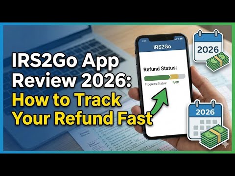 IRS2Go App Review 2026: How to Track Your Refund Fast - YouTube
