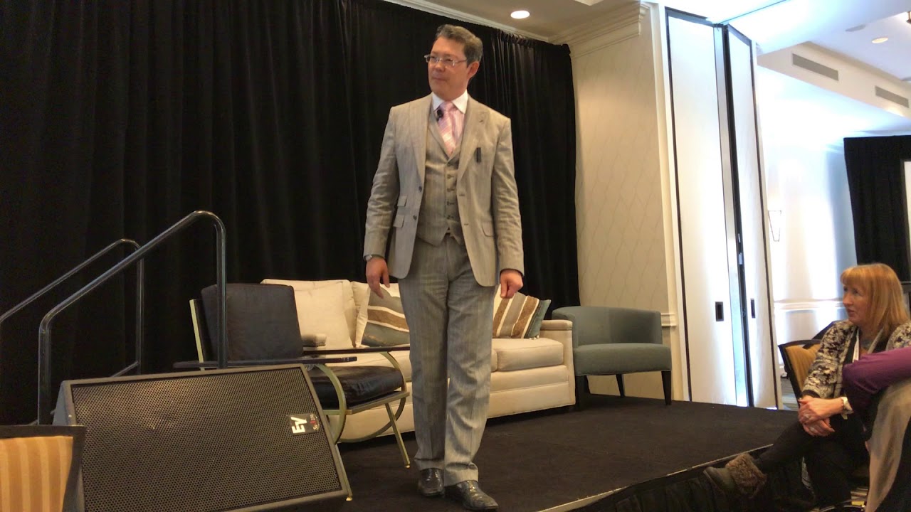 Christophe Choo speaking at AREAA Greater Denver Colorado Luxury Real ...