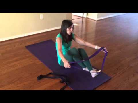 How to Get Rid of Hip Pain with Double Belt Traction - YouTube