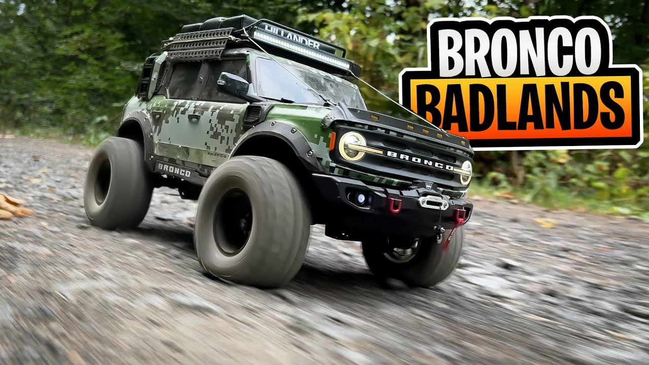 Traxxas TRX-4 2021 Bronco H Tech Custom Expedition Rc Crawler Car Camp ...