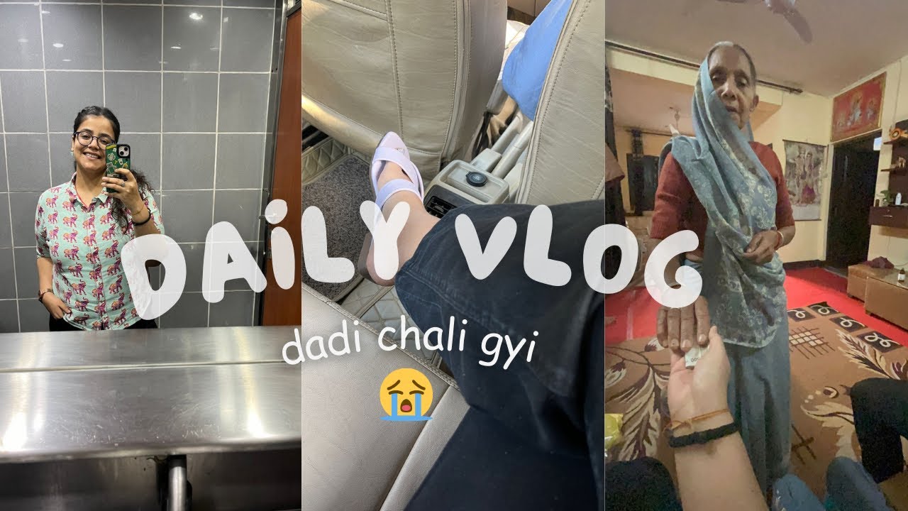 Dadi Gaon wapis chali gayi🥹 || friday Vlog - YouTube
