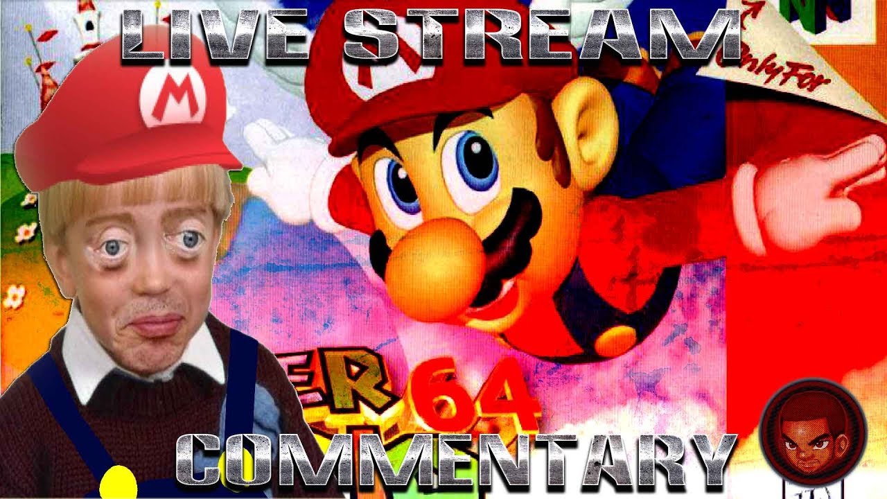 LETS GO!!! SUPER MARIO 64 with DERPY ASSLINK PART 5 WITH LIVE ...