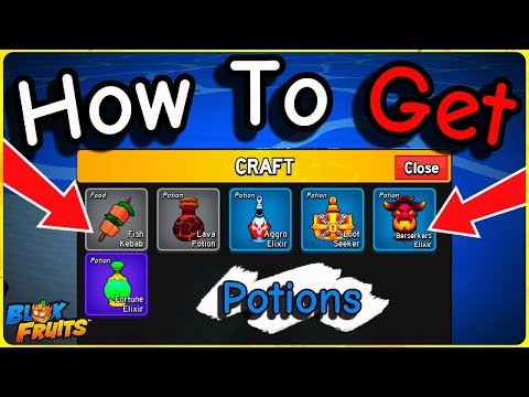 How to Get Potions & Elixirs in Blox Fruits (Roblox)