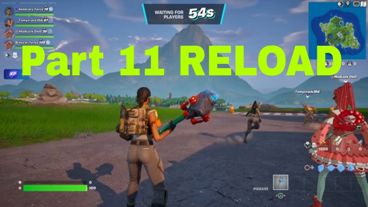 Fortnite (Ghost) Gameplay part 11 RELOAD mode (No commentary) - YouTube