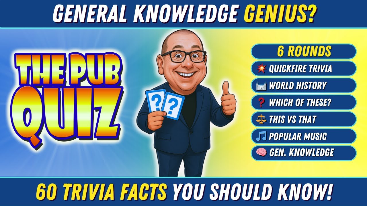 The Pub Quiz: Can You Ace 6 Rounds Of Trivia Questions? 🧠 - YouTube