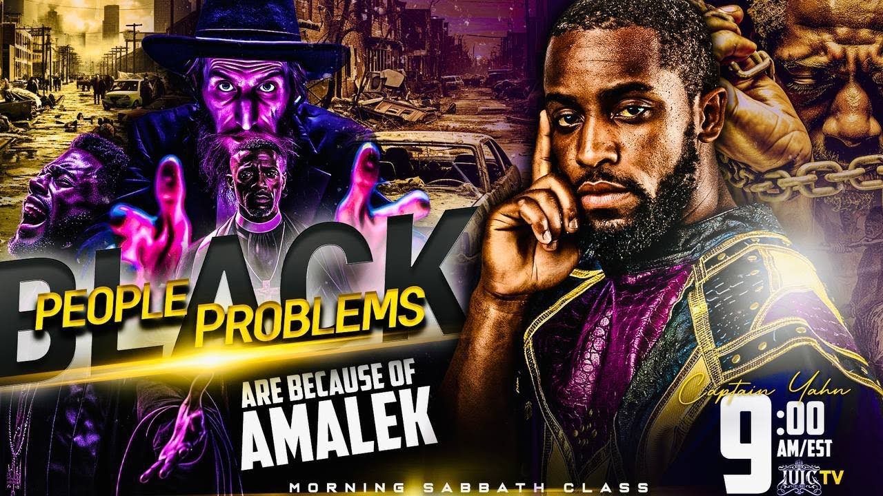 Black People Problems Are Because Of Amalek - YouTube