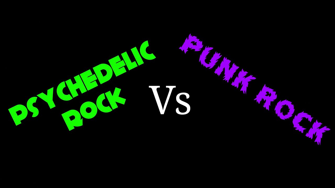 Psychedelic Rock vs Punk Rock Genre Comparison - YouTube