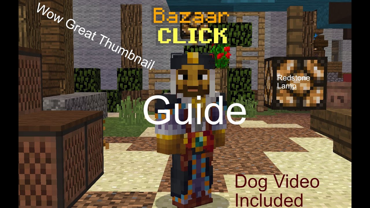 The Bazzar | Hypixel Skyblock Ep.4 - YouTube