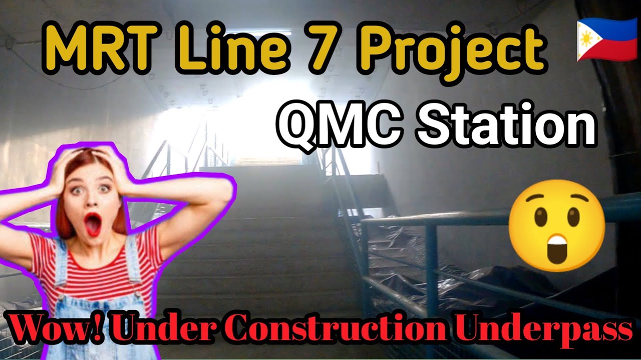 Wow! May Bago Dito Under Construction Underpass | MRT 7 Project QMC Station | Update 11.23.2022 ...
