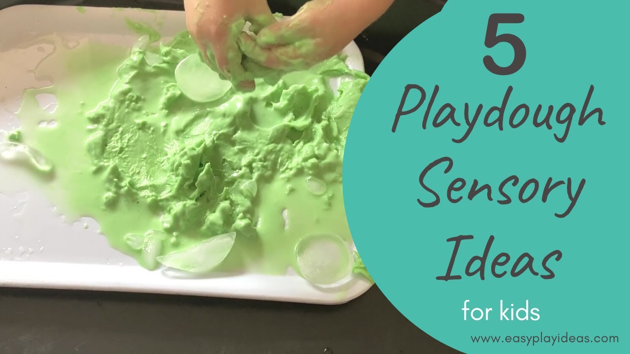 PLAY INSPIRATION | 5 Playdough Sensory Ideas - Try this before you ...