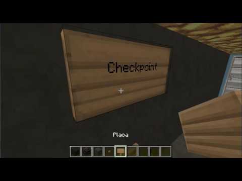 Como fazer checkpoint no minecraft - YouTube
