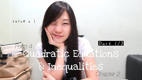 F4 Chapter 2: Quadratic Functions - YouTube