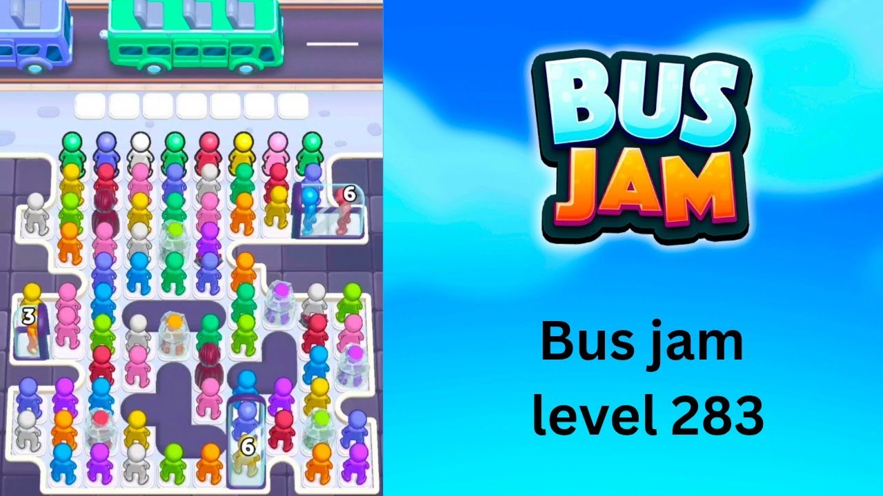 Bus jam level 283 Walkthrough Solution - YouTube