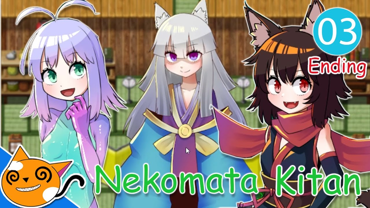 Nekomata Kitan- Part 3 ( Youkai Meet Alien ) Ending - YouTube