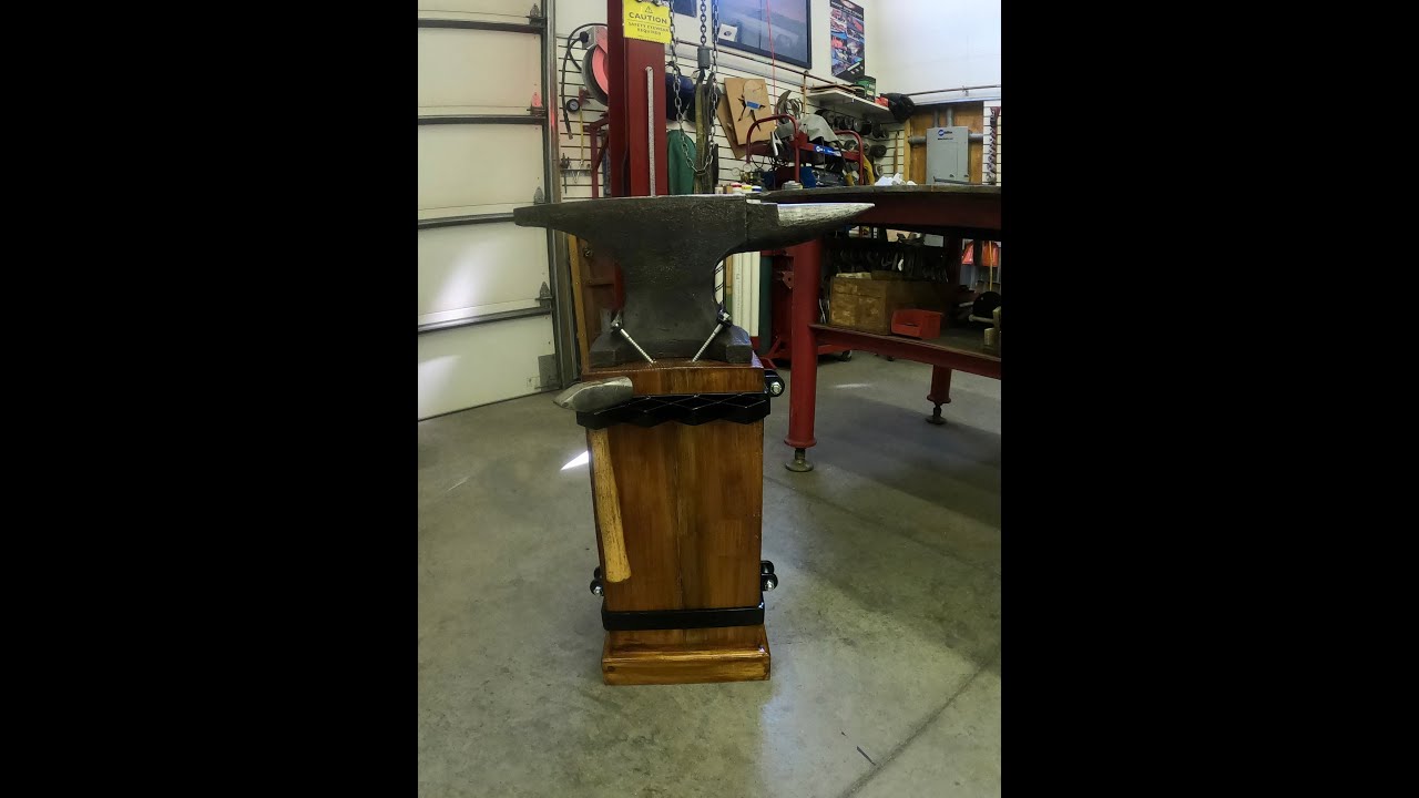 FABRICATING A NEW ANVIL STAND - YouTube