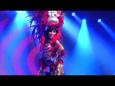 FItness Universe TV - Paulina Bonilla at the '14 Ms. Bikini America Show