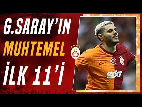 Mauro Icardi Trabzonspor Maçında Oynayacak MI? İşte Galatasaray'ın Muhtemel İlk 11'i
