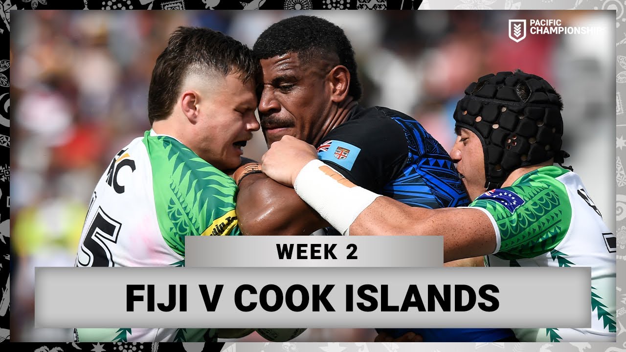 Fiji v Cook Islands | 2023 Pacific Championships Week 2 | Full Match ...