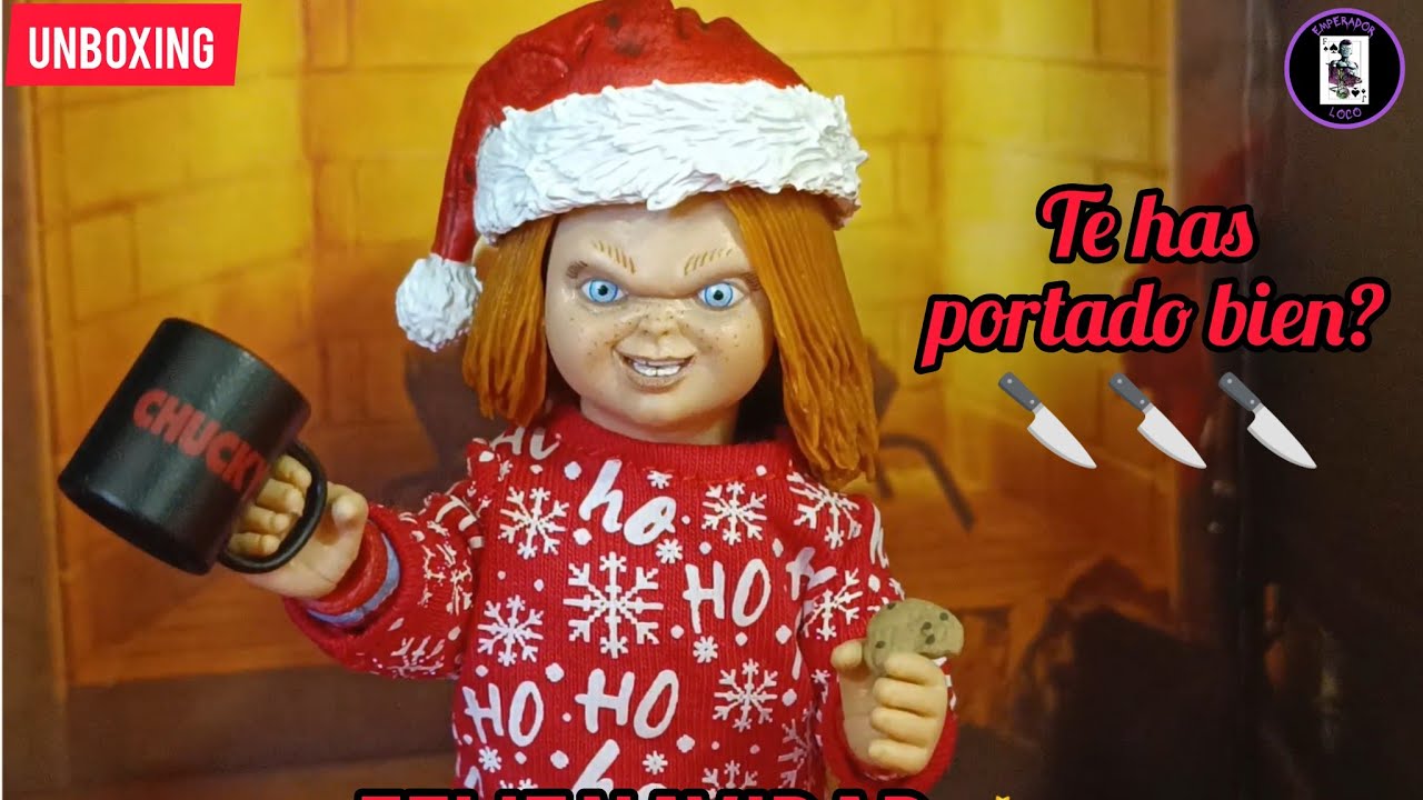 CHUCKY TE DESEA FELIZ NAVIDAD - YouTube