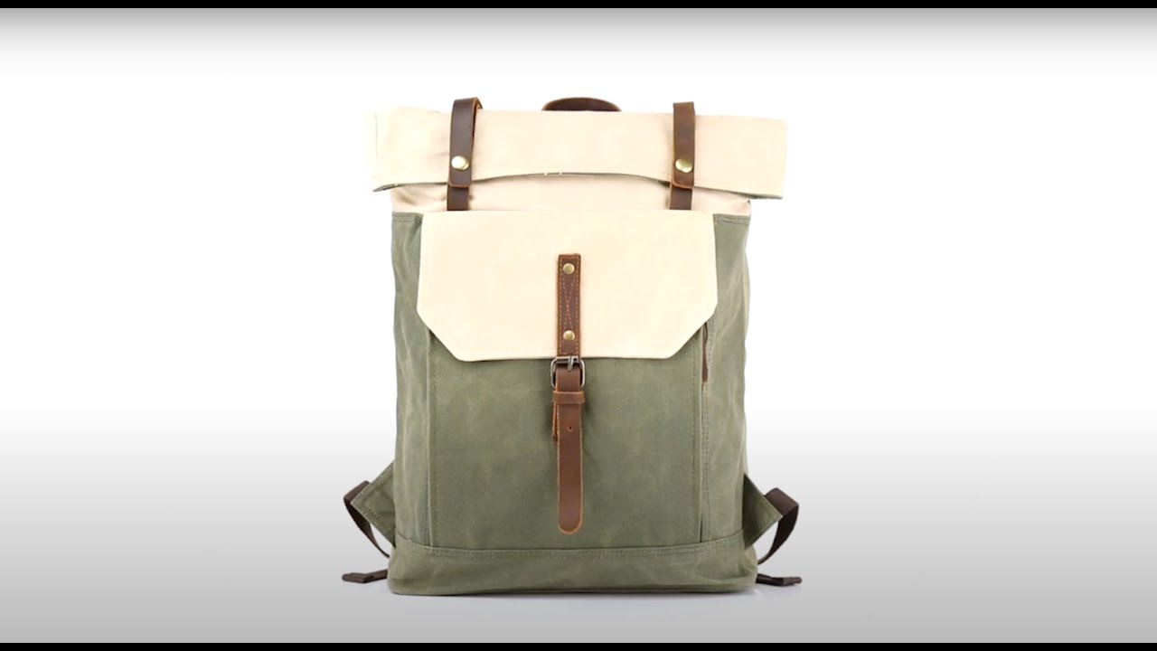 Ladies Canvas Backpack | YUKON - YouTube