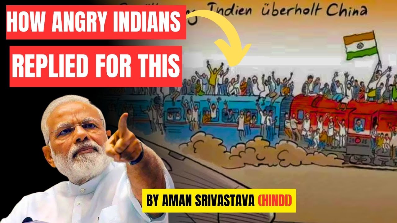 INDIANS ANGRY OVER RACIST GERMANY MAGAZINE CARTOON (Hindi) | India ...