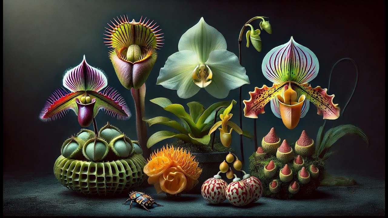 The Strangest Plants with Unusual Shapes - YouTube