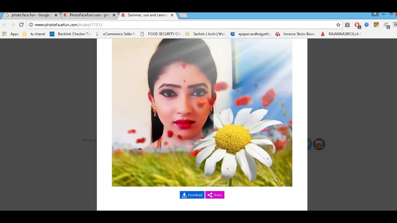 photofacefun com photofunia, free photo effects online - YouTube